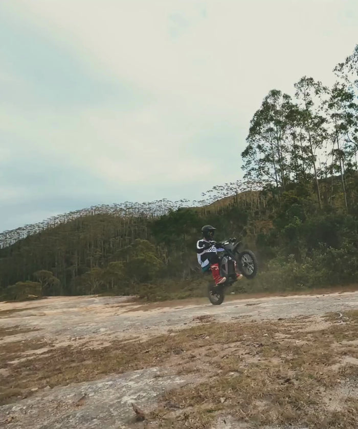 Rev Pro Electric Dirt Bike - Steel Blue – Anyland Sport